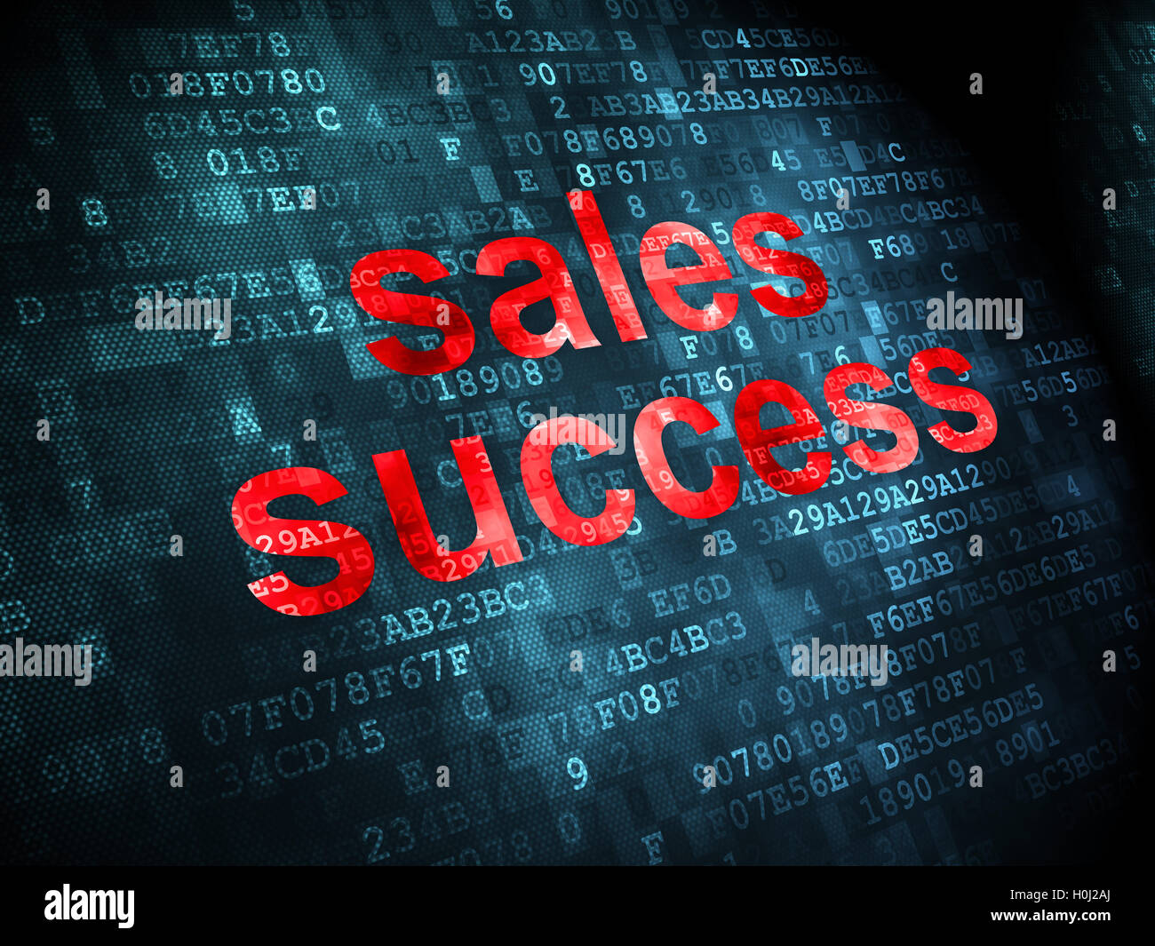 Marketing concept: Sales Success on digital background Stock Photo - Alamy