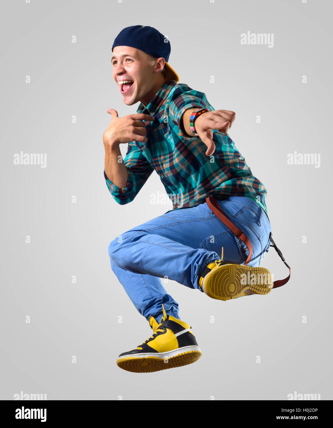 Young man dancer Stock Photo - Alamy