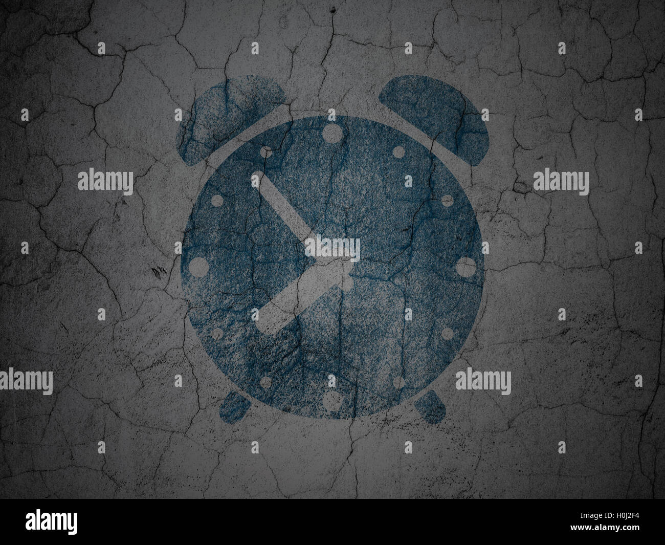Time concept: Alarm Clock on grunge wall background Stock Photo - Alamy