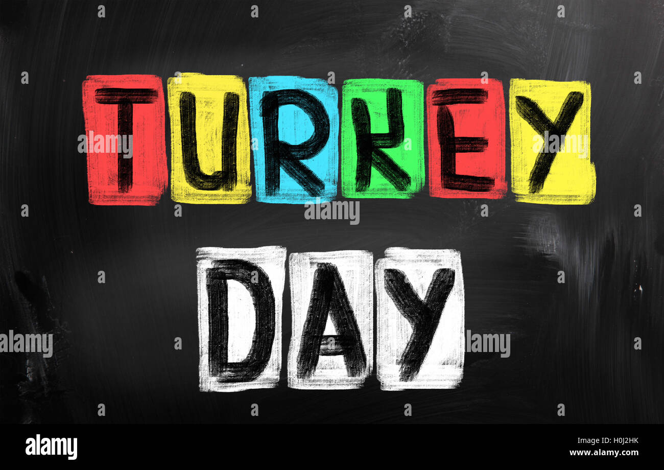 Turkey Day Concept Stock Photo - Alamy