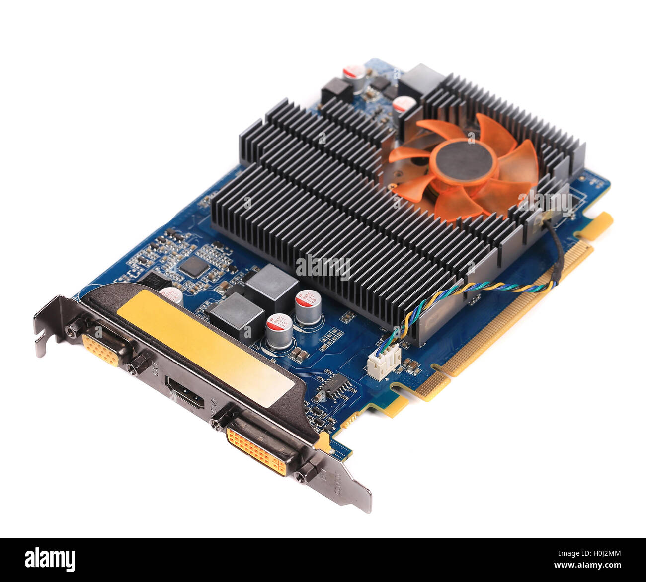 Top view of motherboard Stock Photo - Alamy