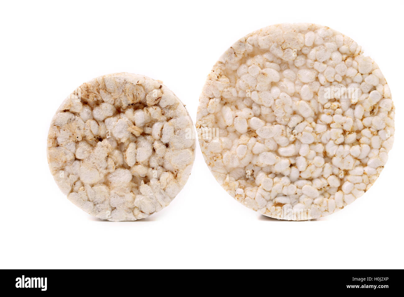 Puffed rice snack Stock Photo - Alamy