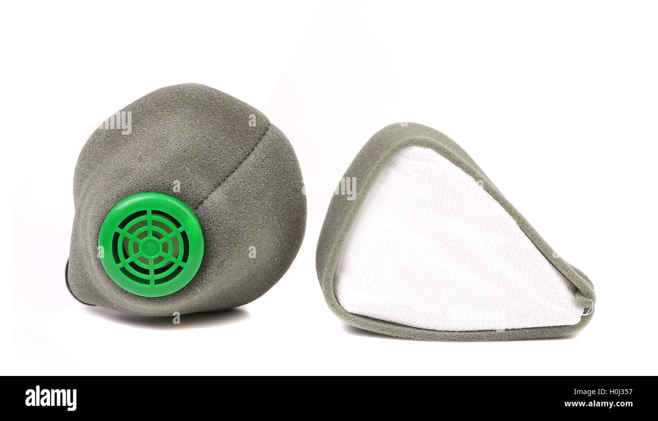 Front and back view of protective mask Stock Photo - Alamy