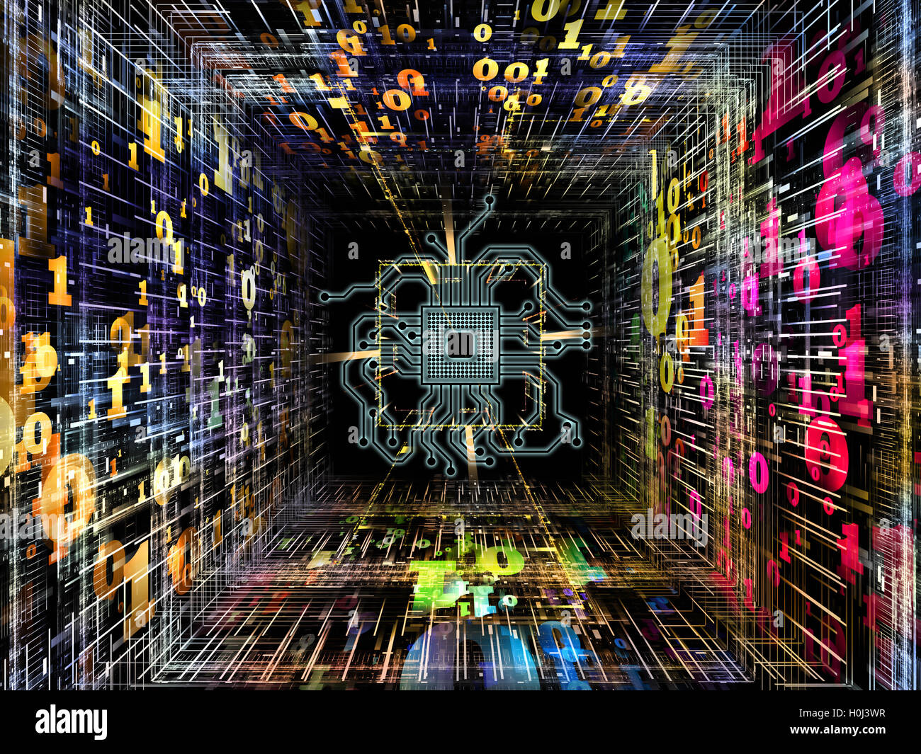 Realms of Numbers Stock Photo - Alamy