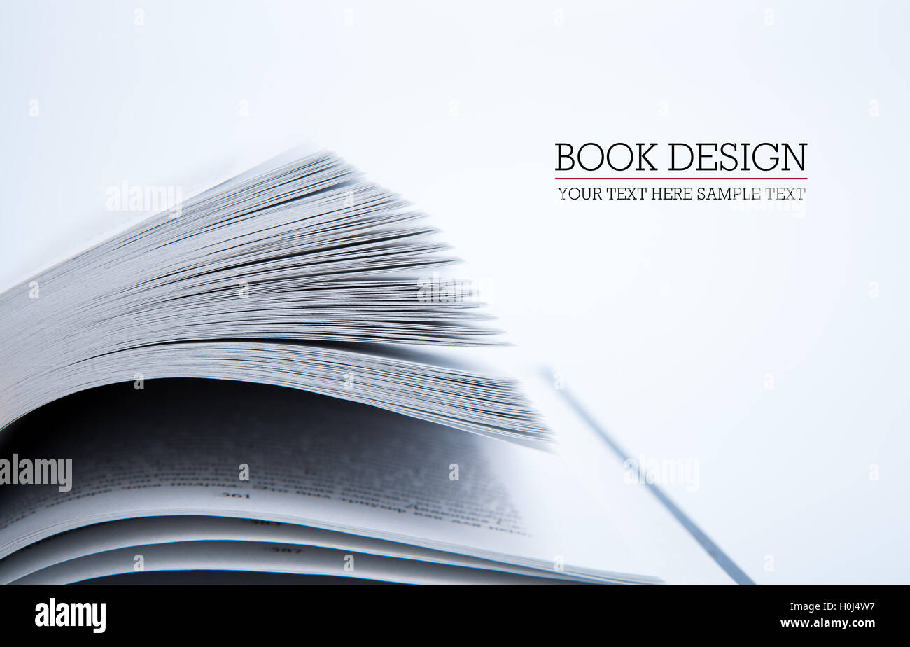 Pages of the book Stock Photo - Alamy