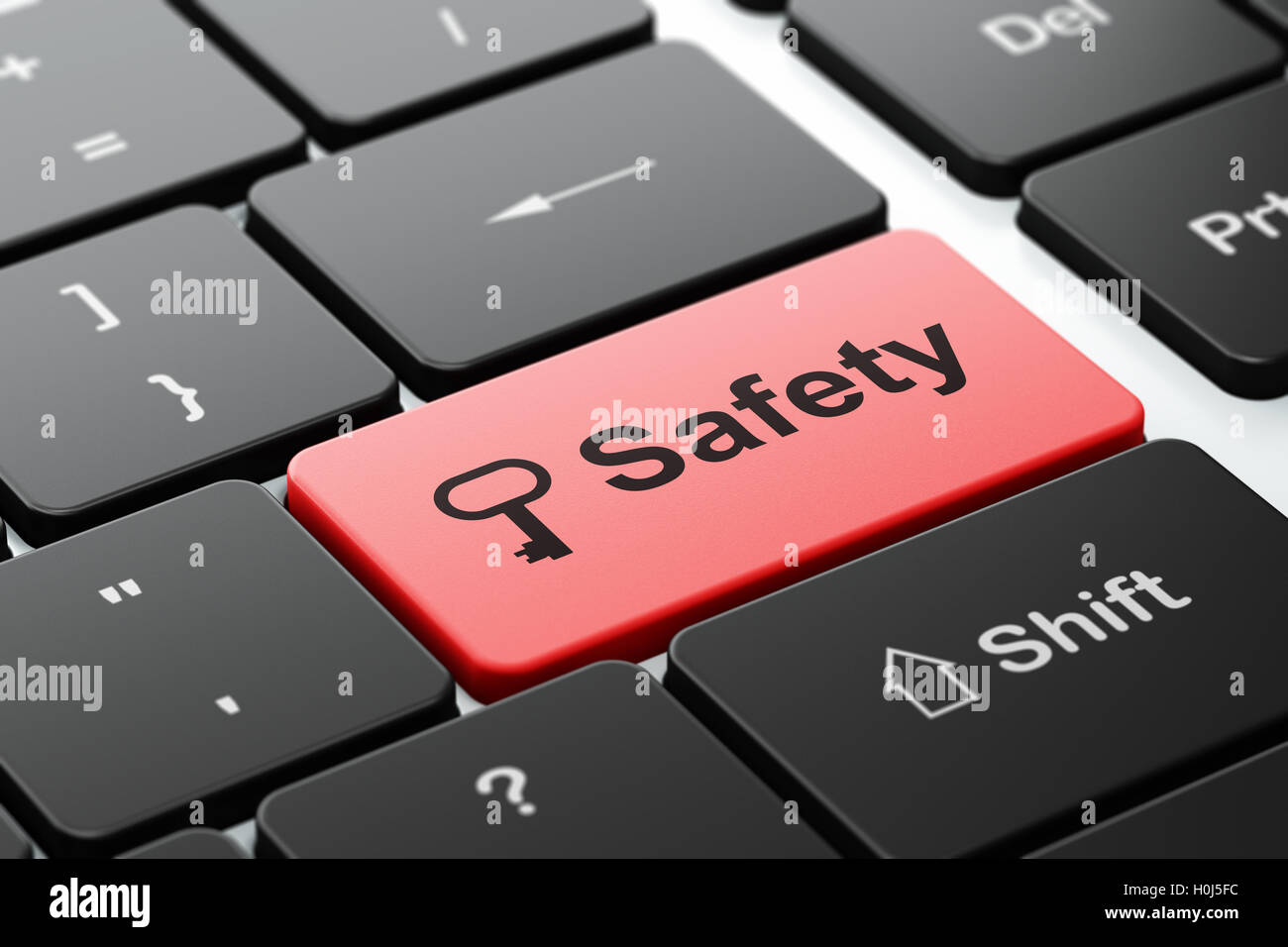 Privacy concept: Key and Safety on computer keyboard background Stock ...
