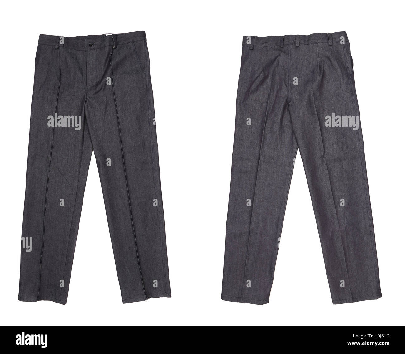 Working pants black color Stock Photo - Alamy