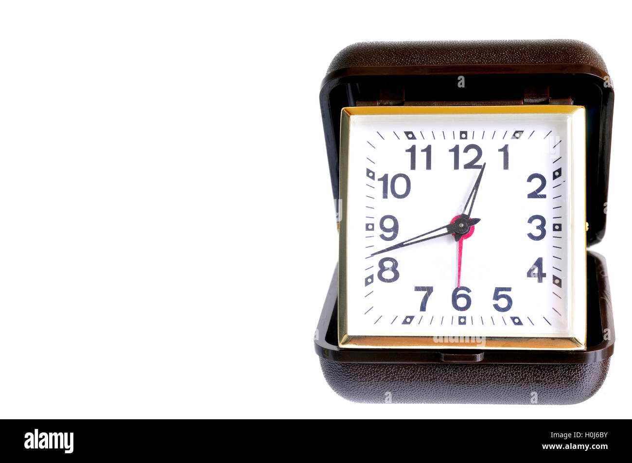 Plastic alarm clock Cut Out Stock Images & Pictures - Alamy