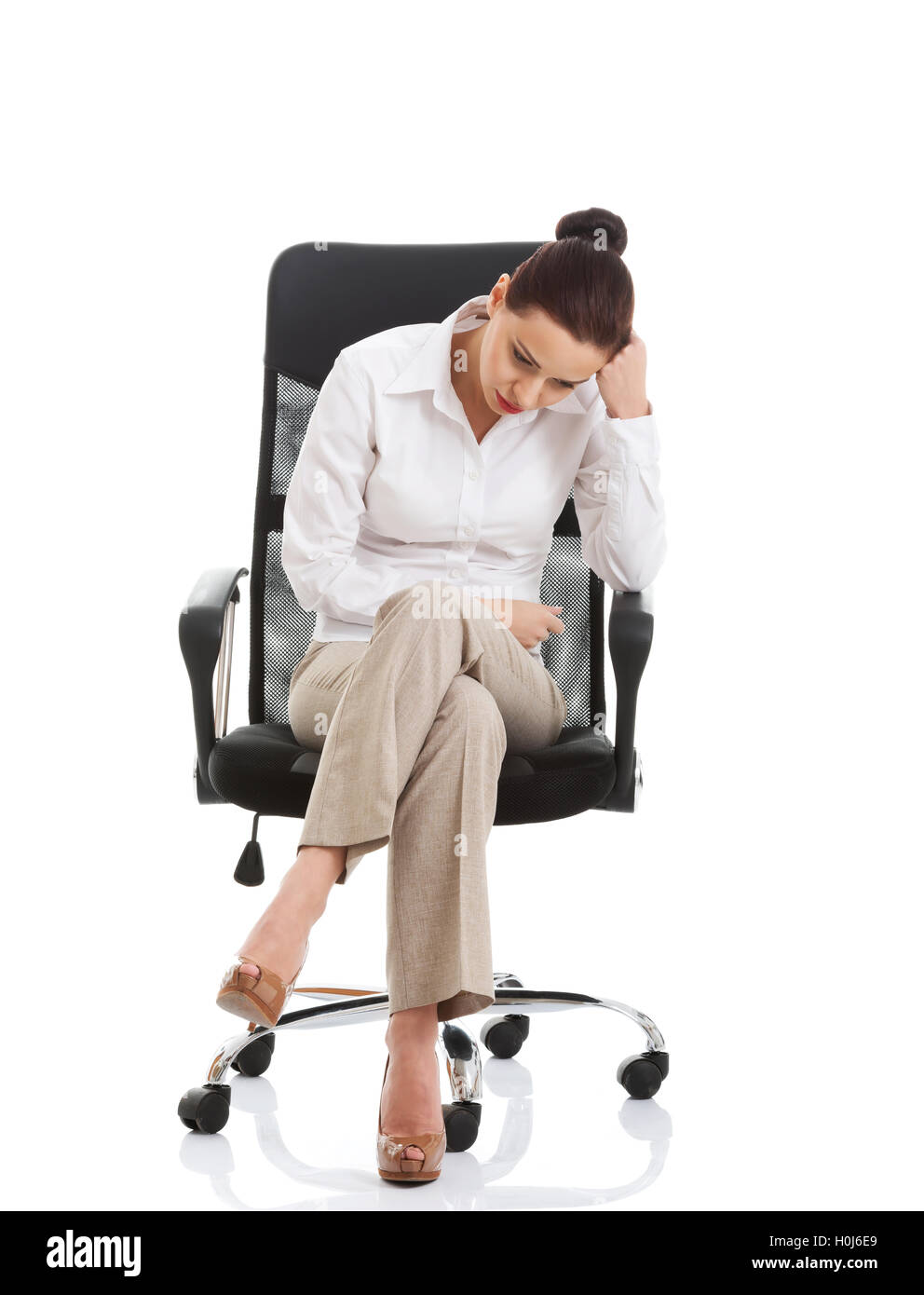 Sitting on broken chair hi-res stock photography and images - Alamy