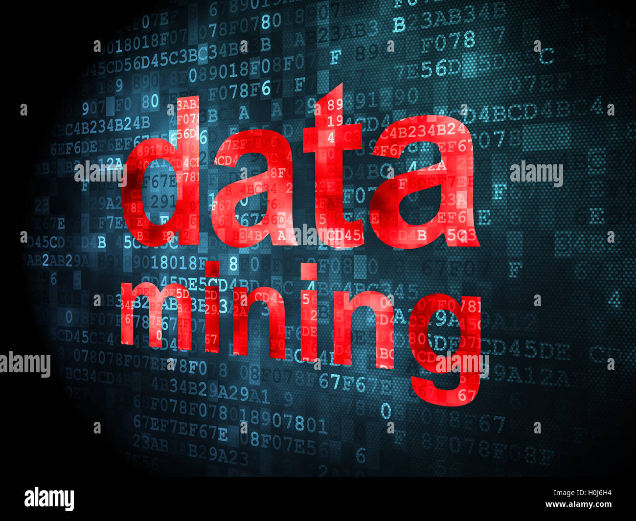 Data concept: Data Mining on digital background Stock Photo - Alamy