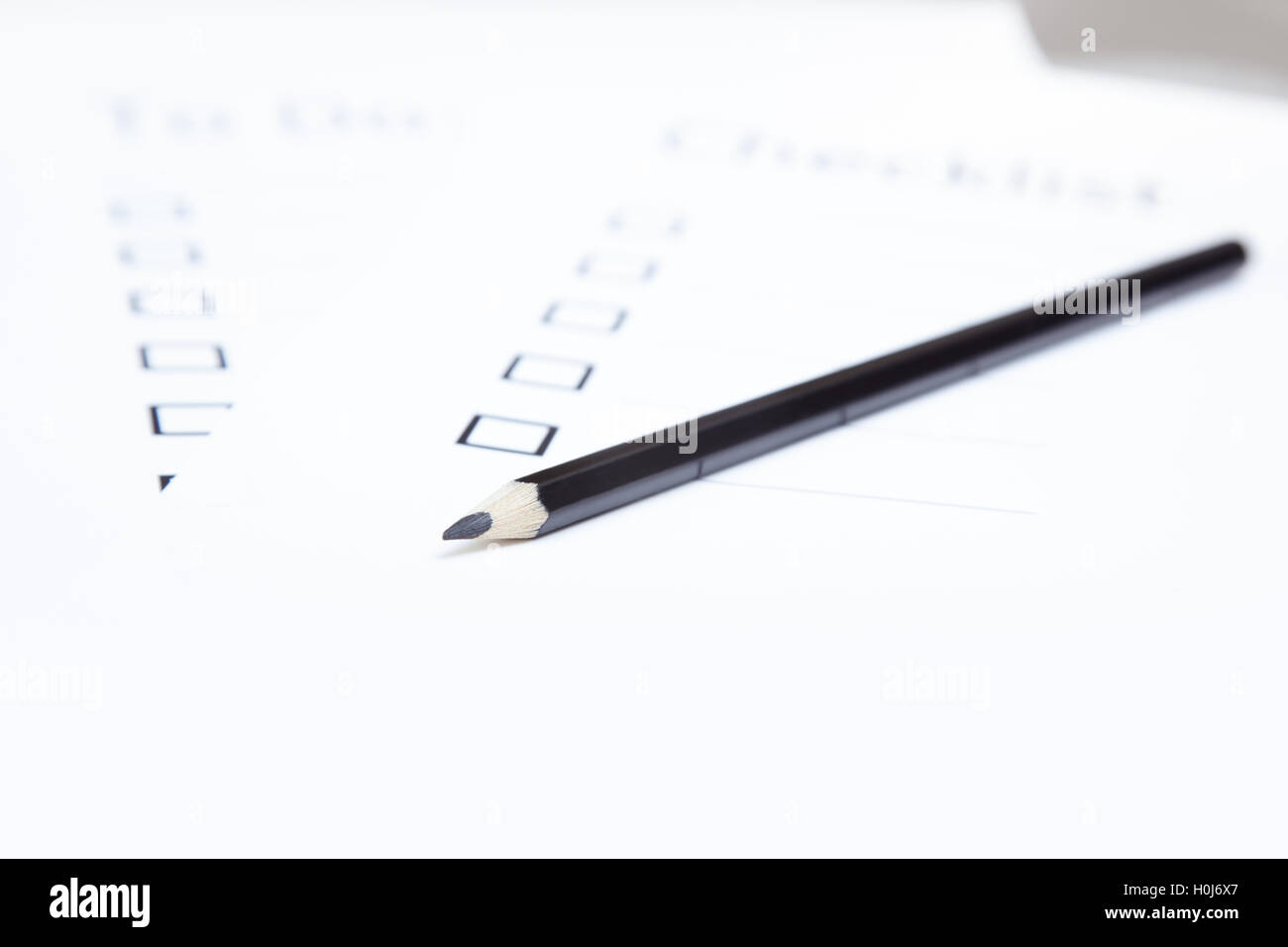 Plan checklist hi-res stock photography and images - Alamy