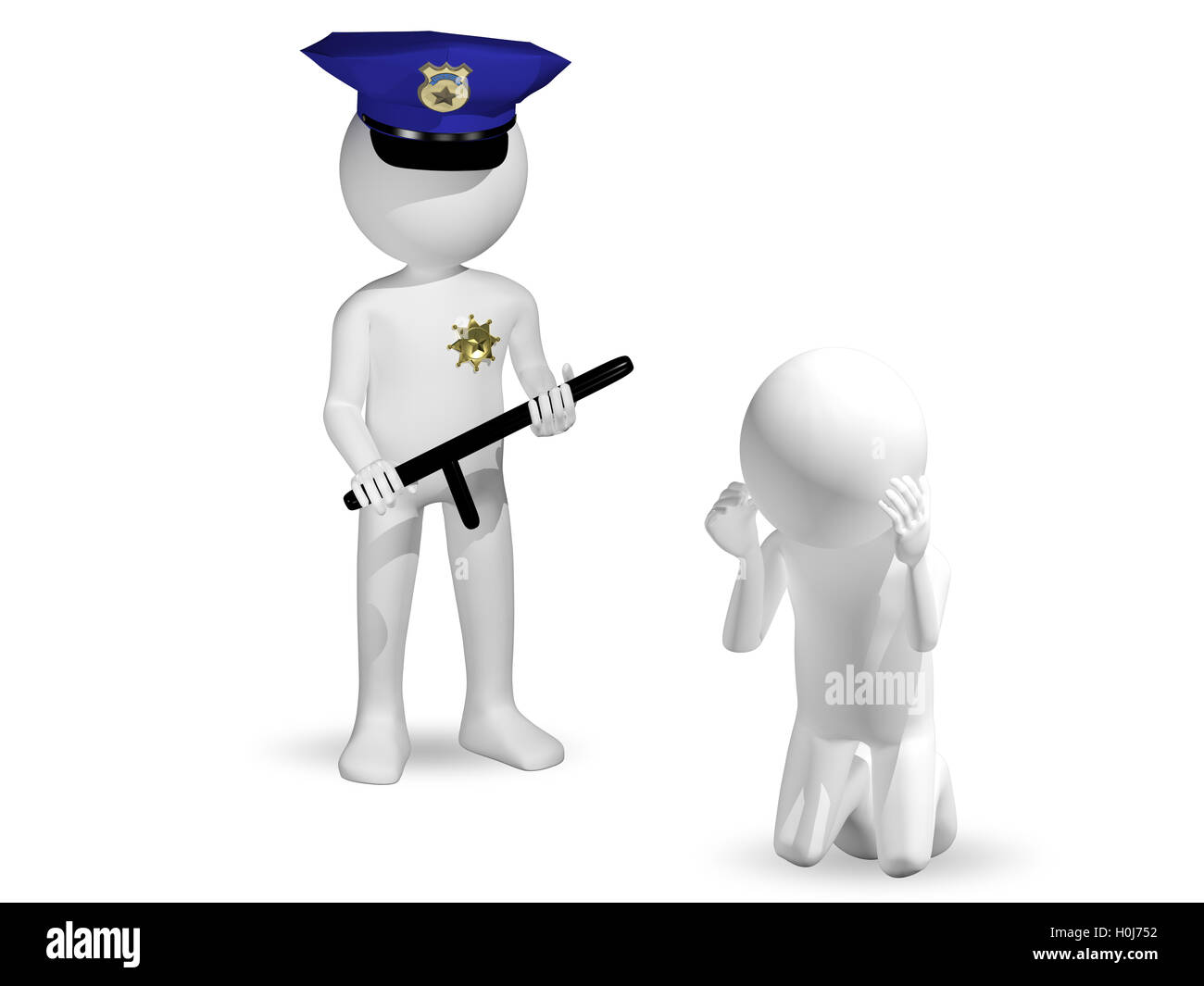 Cell jail police Cut Out Stock Images & Pictures - Alamy