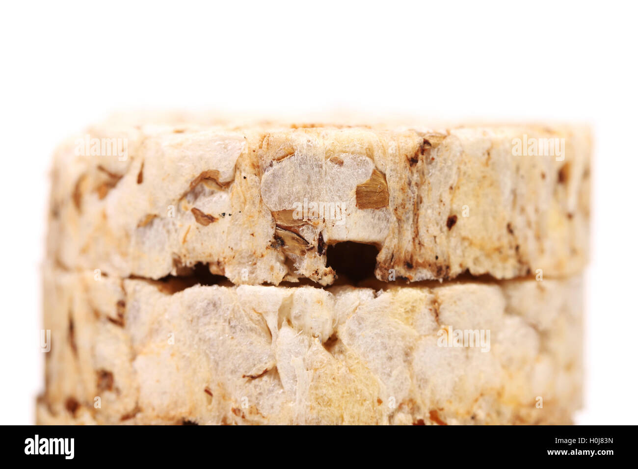 Puffed rice snack Stock Photo - Alamy