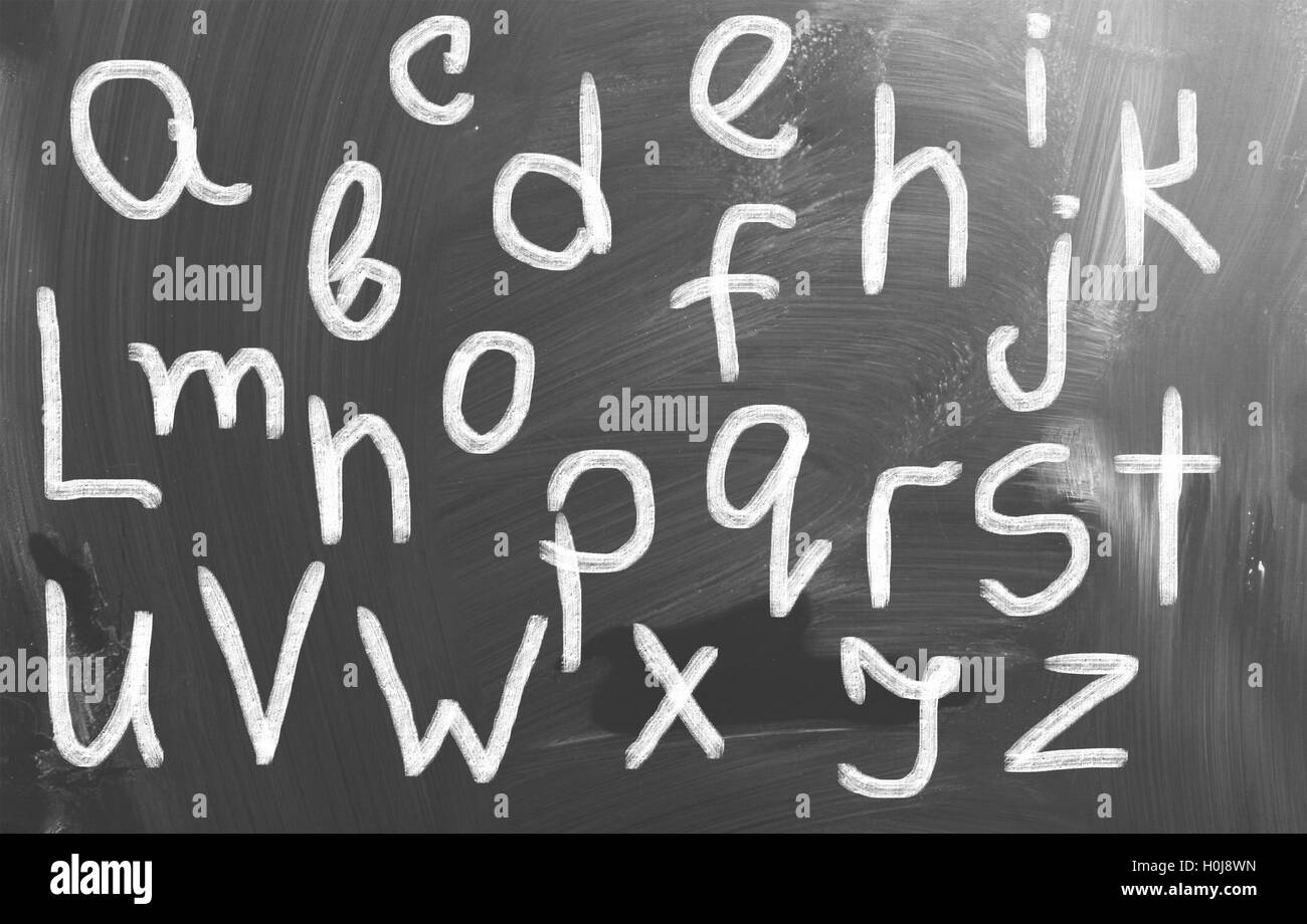 Kids alphabet classroom hi-res stock photography and images - Alamy
