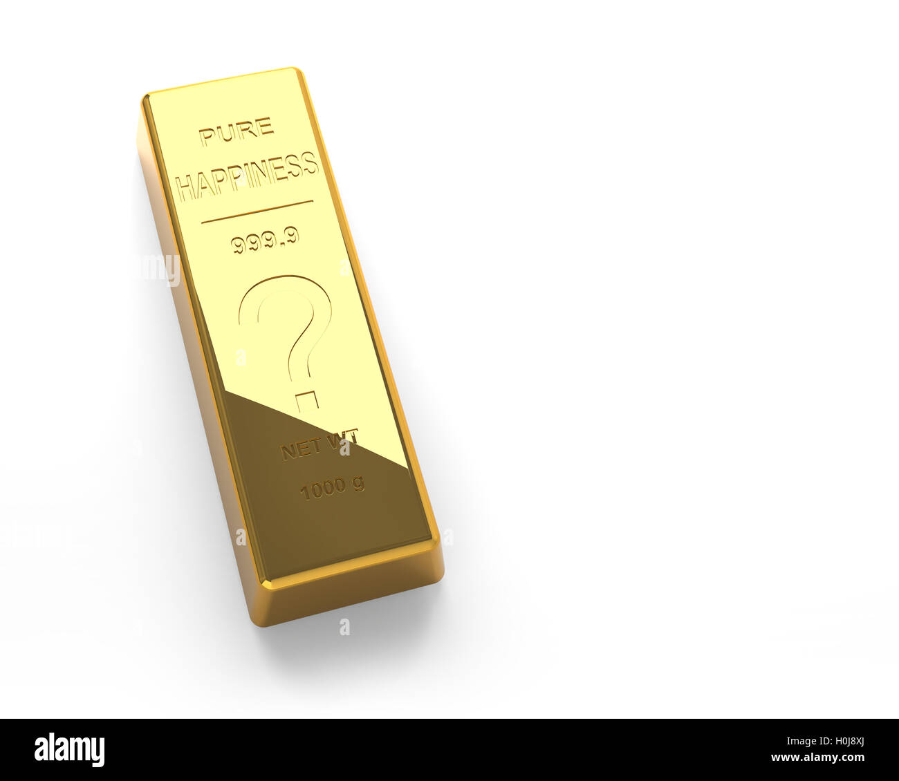 Gold bar isolated on white hi-res stock photography and images - Alamy