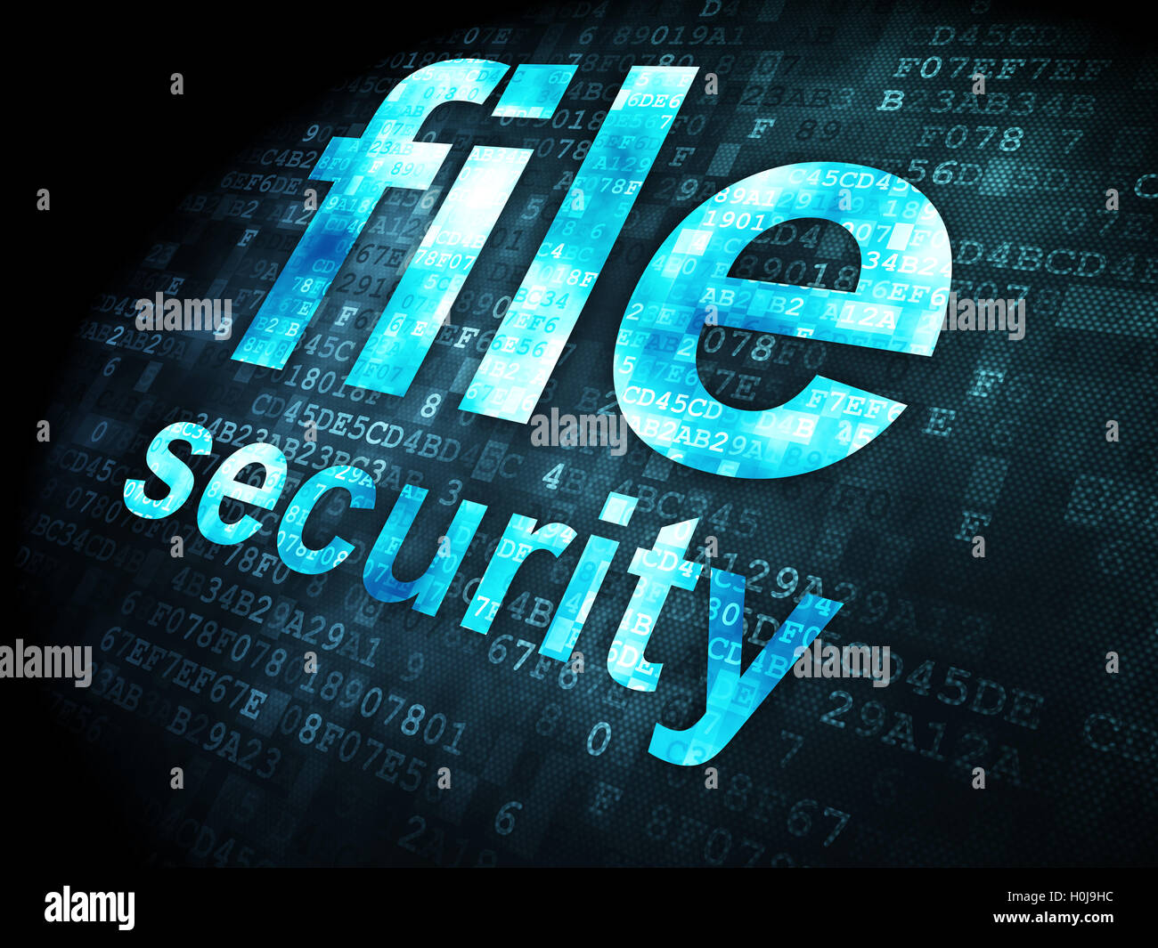 Security concept: File Security on digital background Stock Photo - Alamy