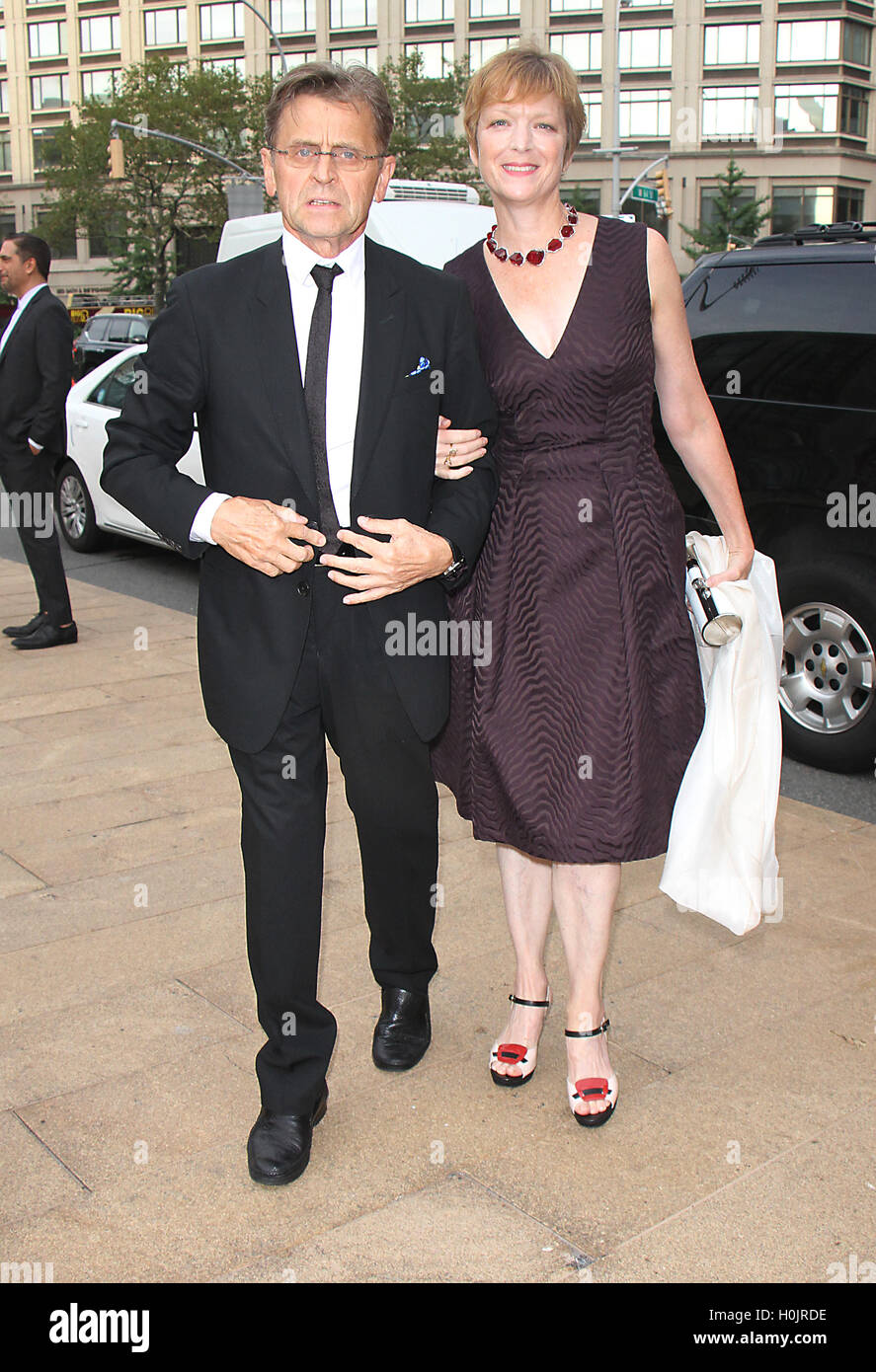 New York, NY, USA. 20th Sep, 2016. Mikhail Baryshnikov, Lisa Rinehart ...