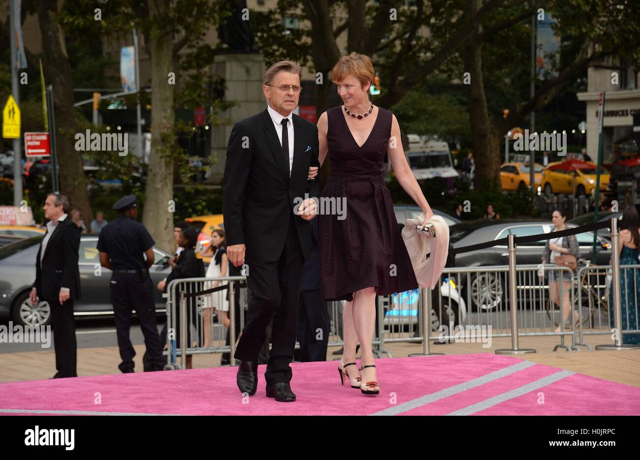 New York, NY, USA. 20th Sep, 2016. Mikhail Baryshnikov, Lisa Rinehart ...