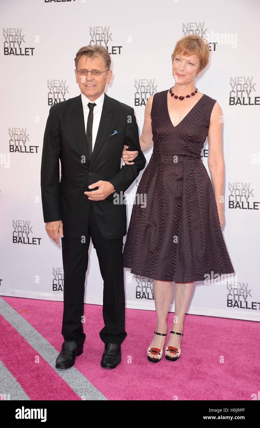 New York, NY, USA. 20th Sep, 2016. Mikhail Baryshnikov, Lisa Rinehart ...