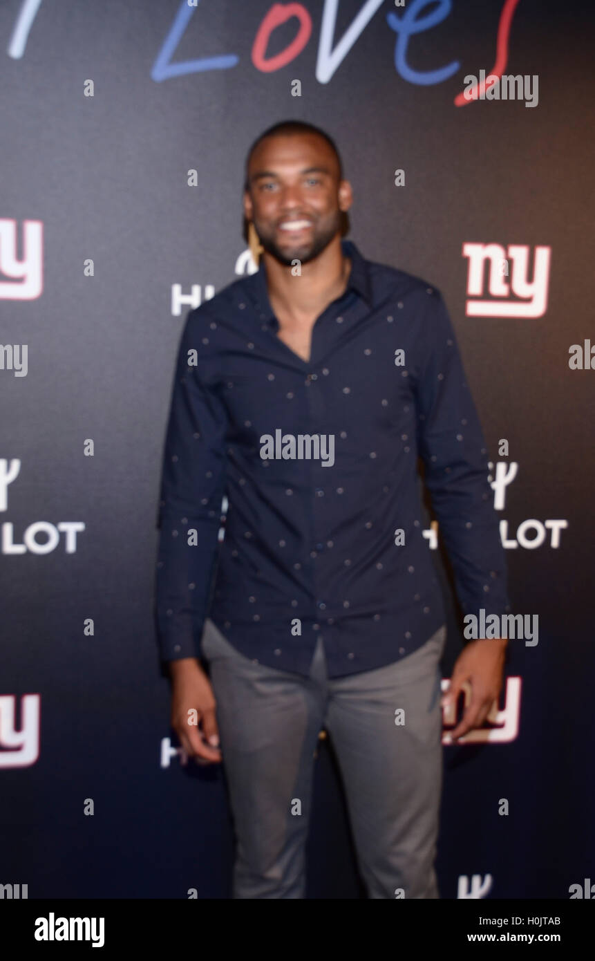 New York, USA. 20th September, 2016. Brandon London attends the Hublot ...