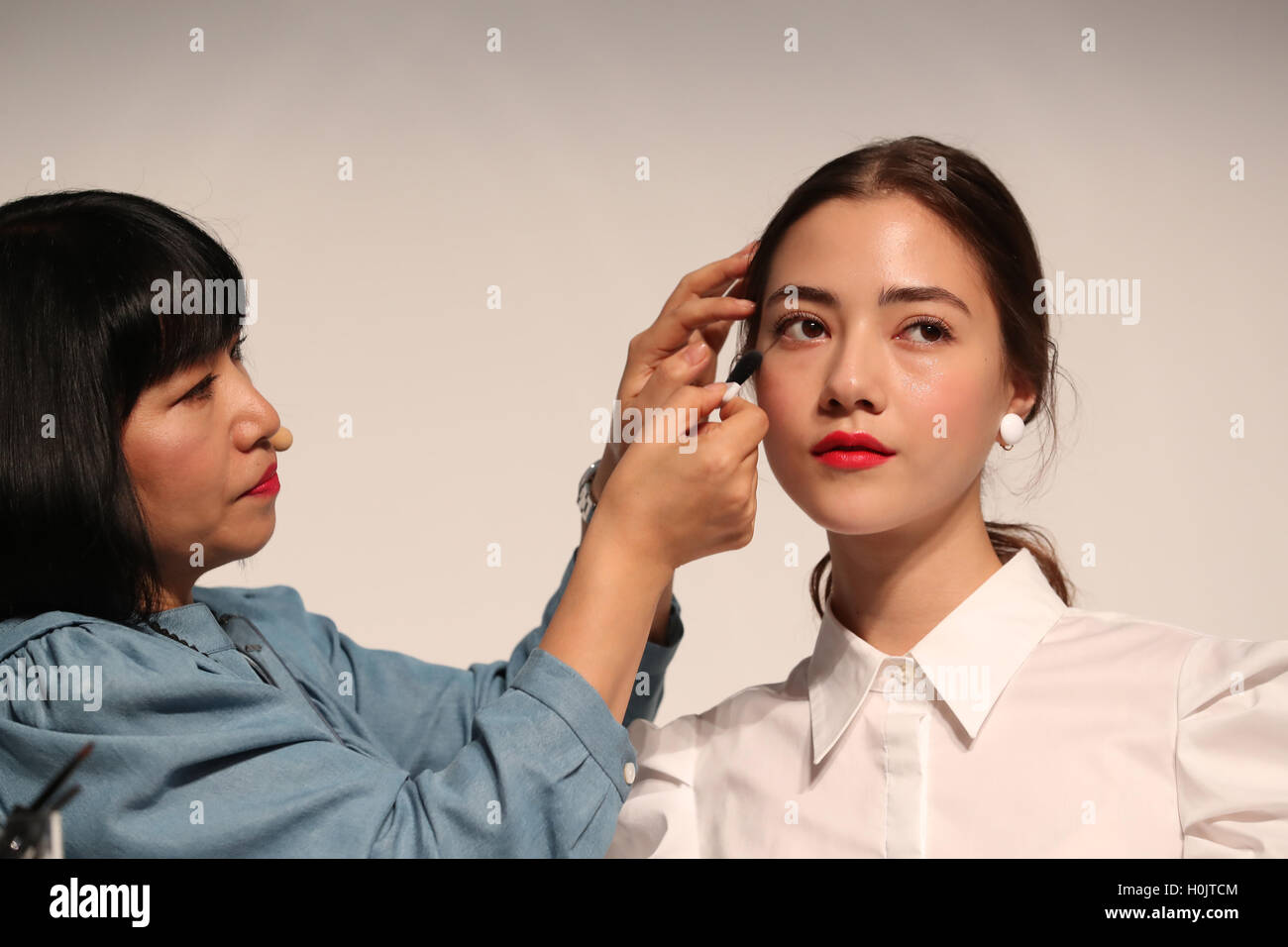 Tokyo, Japan. 21st Sep, 2016. Japan's cosmetics giant Shiseido chief ...