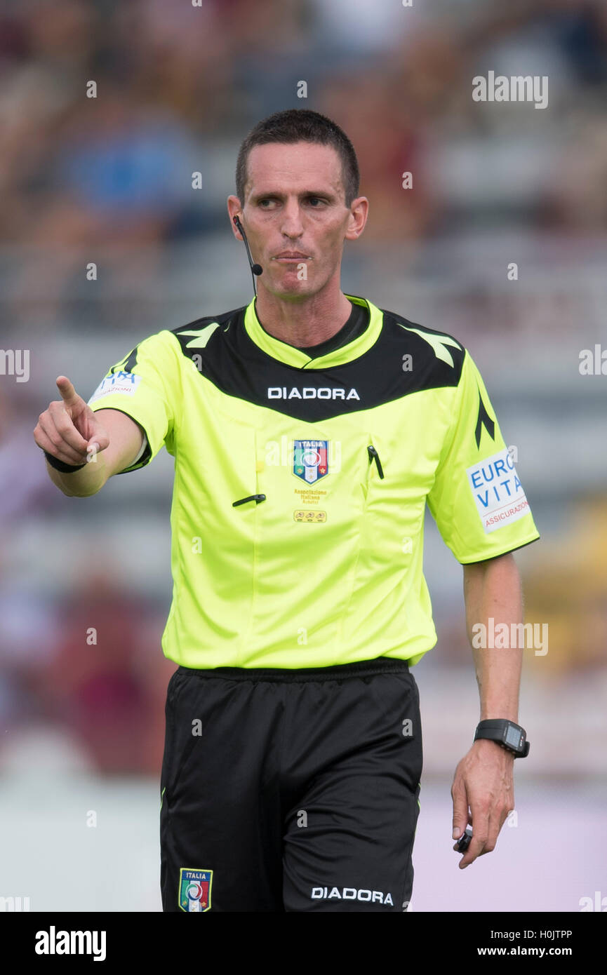 Cittadella, Italy. 17th Sep, 2016. Daniele Minelli (Referee) Football ...