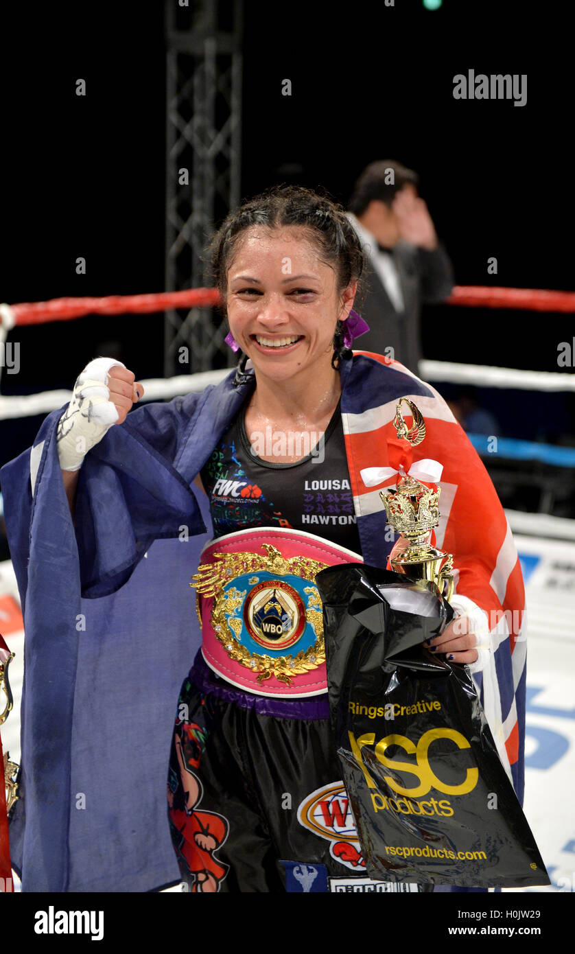 Sanda, Hyogo, Japan. 20th Aug, 2016. Louisa Hawton (AUS) Boxing ...