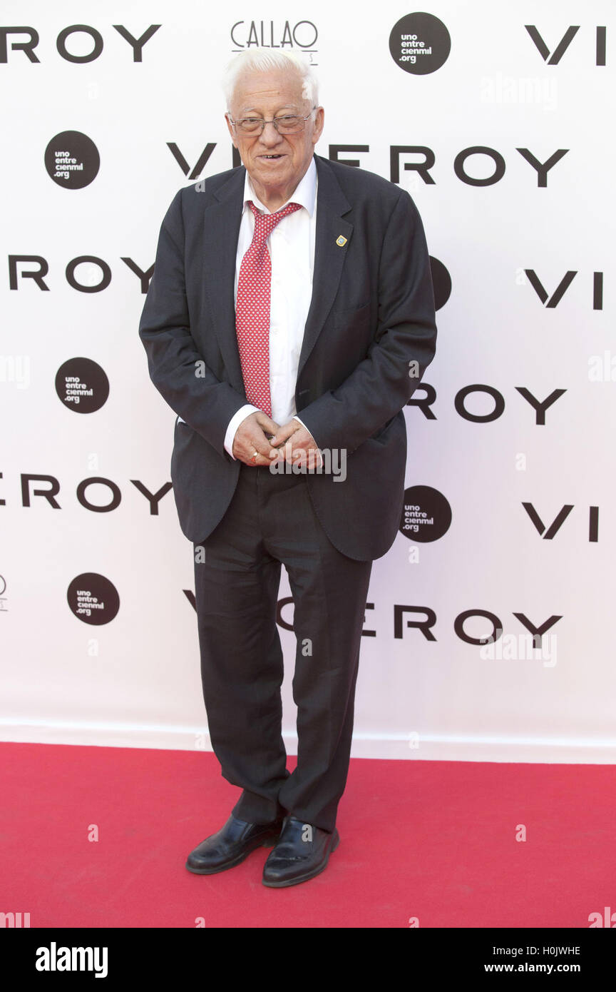 Madrid, Spain. 19th Sep, 2016. Angel Garcia Rodriguez attends the 'Soy ...