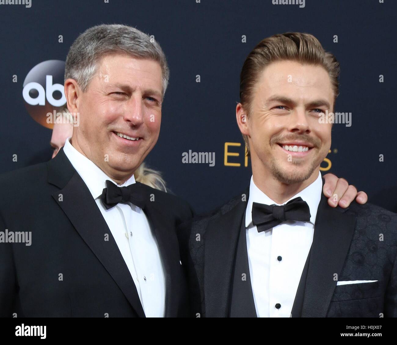 Los Angeles, CA, USA. 18th Sep, 2016. Bruce Hough, Derek Hough at ...