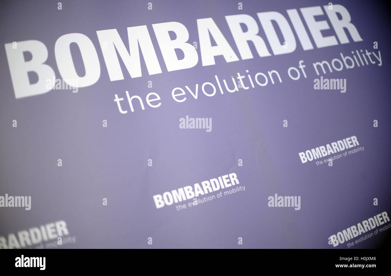 Bombardier logo hi-res stock photography and images - Alamy