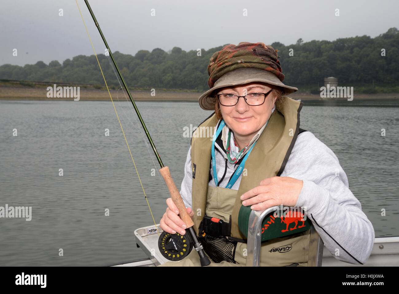 Lady Fly Fishing High Resolution Stock Photography and Images - Alamy