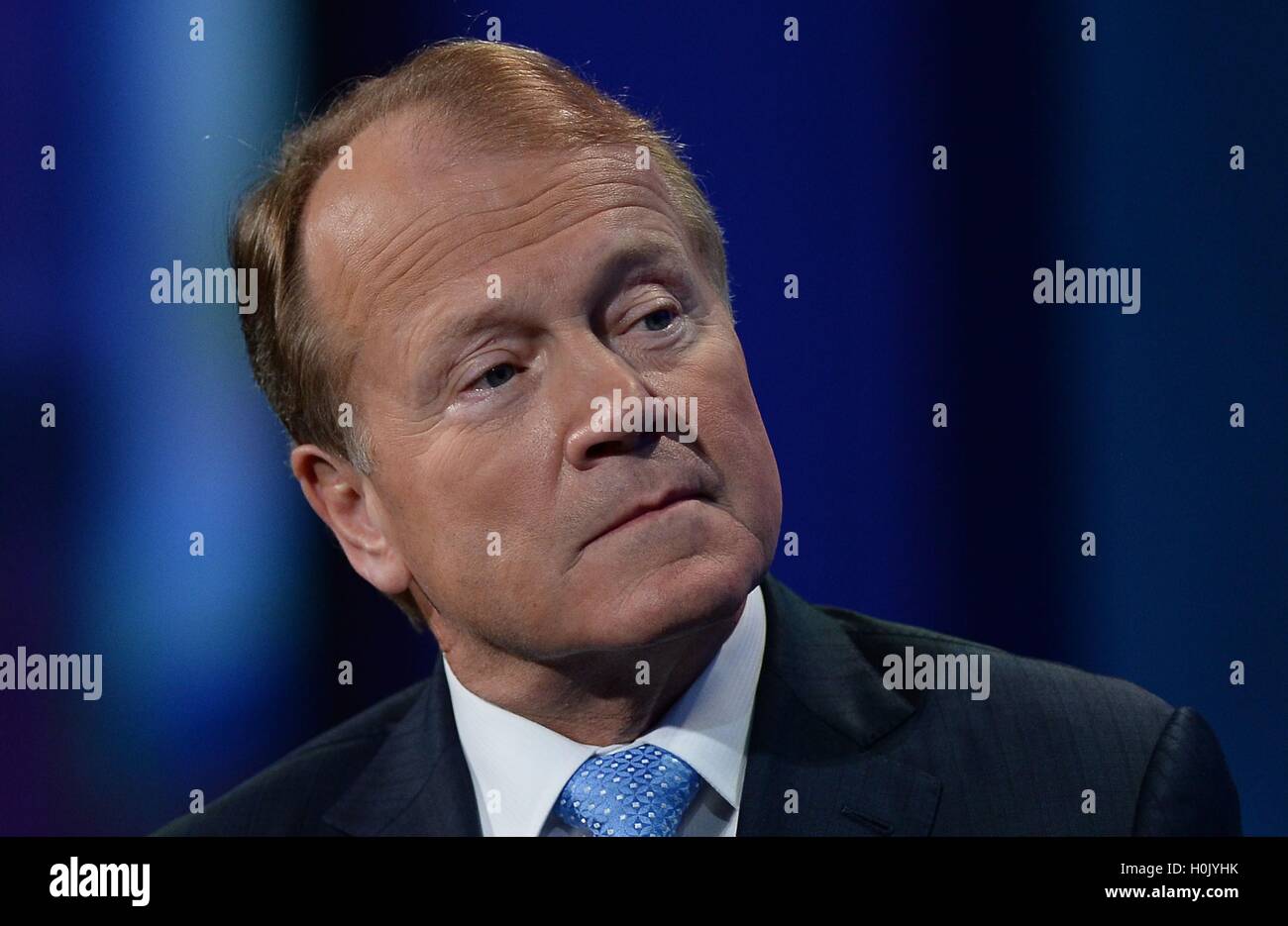 New York, NY, USA. 20th Sep, 2016. John Chambers in attendance for 2016 ...