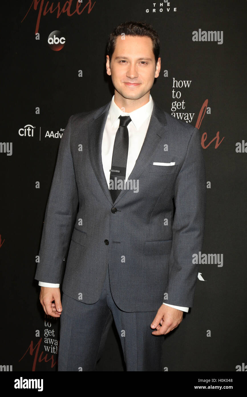 Los Angeles, Ca, USA. 20th Sep, 2016. Matt McGorry at the premiere of ...