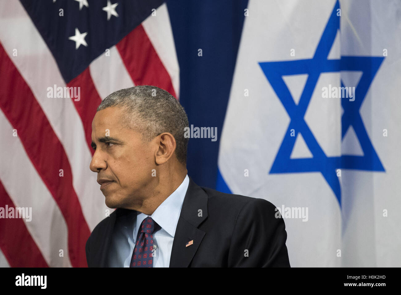 New York, New York, USA. 21st Sep, 2016. United States President Barack ...