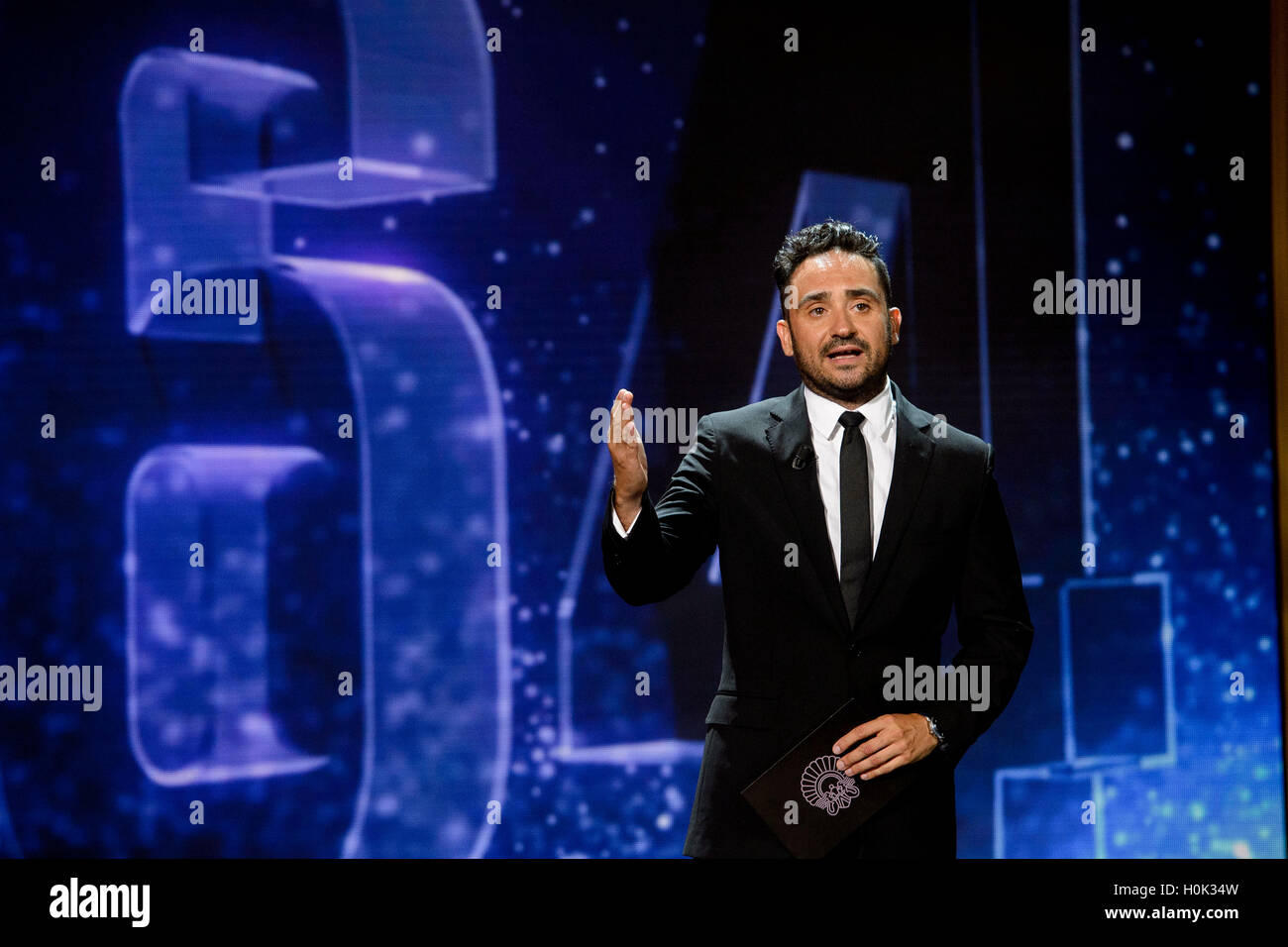 San Sebastian, Spain. 21st Sep, 2016. Director Juan Antonio Bayona at ...