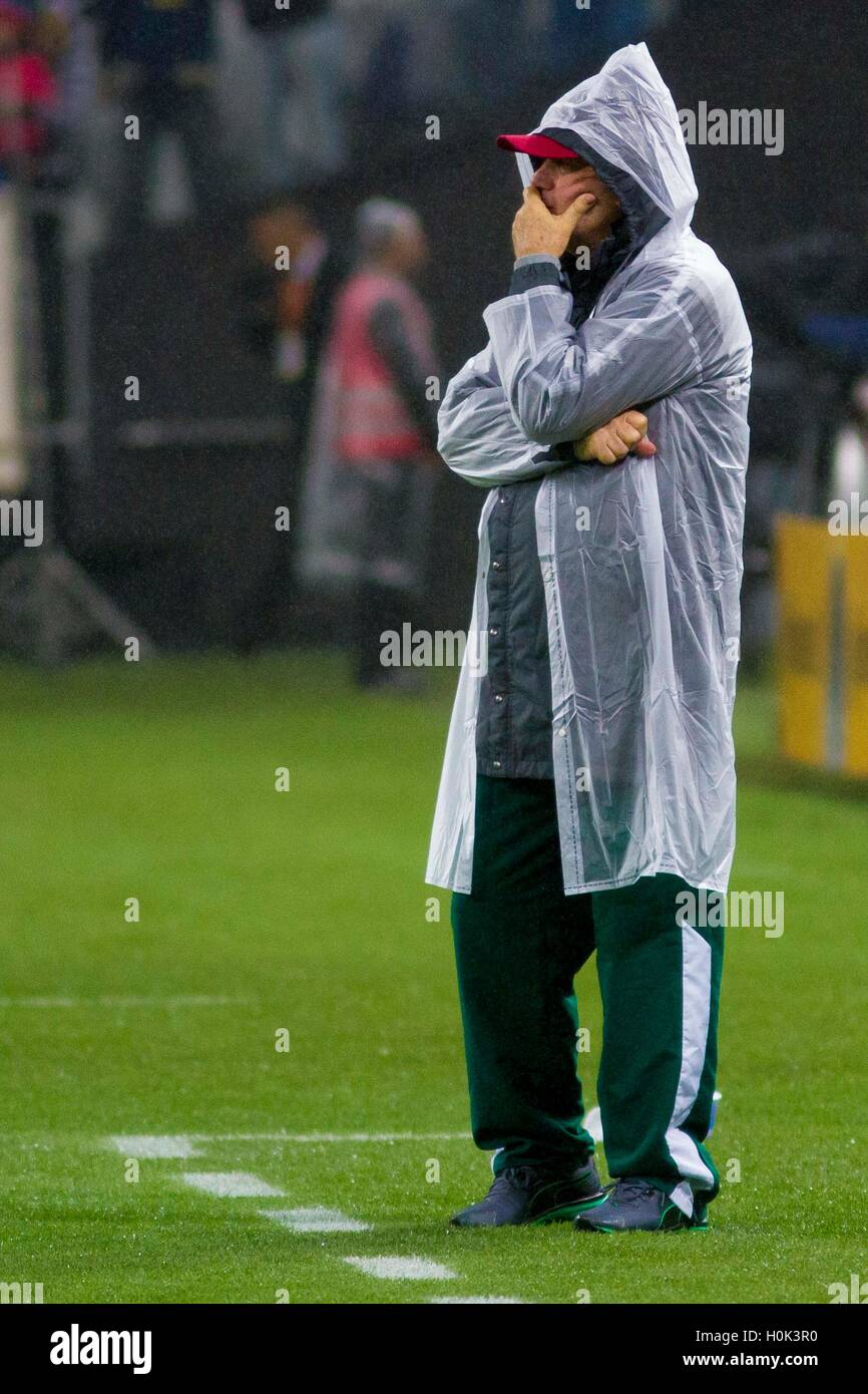 SÃO PAULO, SP - 21.09.2016: CORINTHIANS X FLUMINENSE - Levir culpi ...