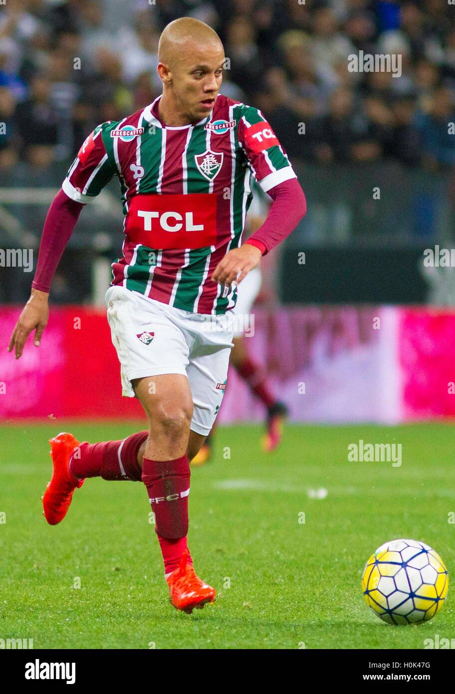 SÃO PAULO, SP - 21.09.2016: CORINTHIANS X FLUMINENSE - Marcos Júnior ...