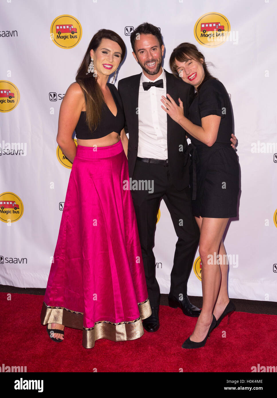 New York, USA. 21st September, 2016. Marissa Bronfman, Justin Reeves ...