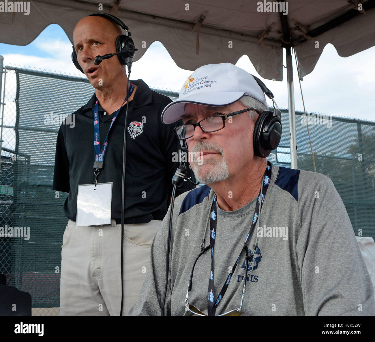 Albuquerque, NM, USA. 21st Sep, 2016. Joe Barron(standing) and Dick ...