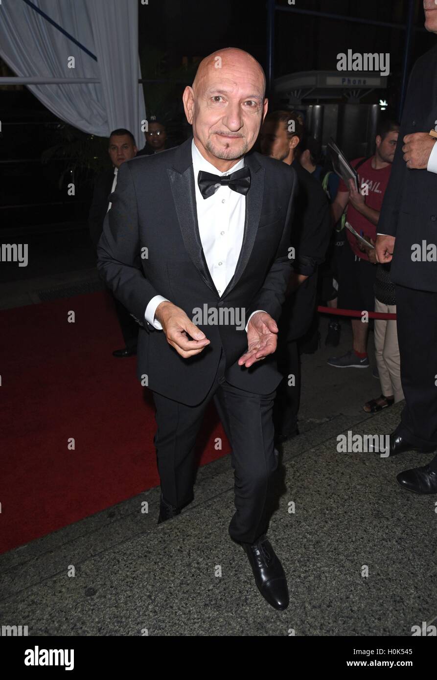 New York, NY, USA. 21st Sep, 2016. Ben Kingsley at arrivals for Friars ...
