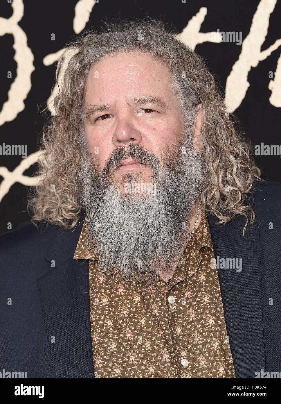 Los Angeles, California, USA. 21st September, 2016. Actor Mark Boone Jr ...