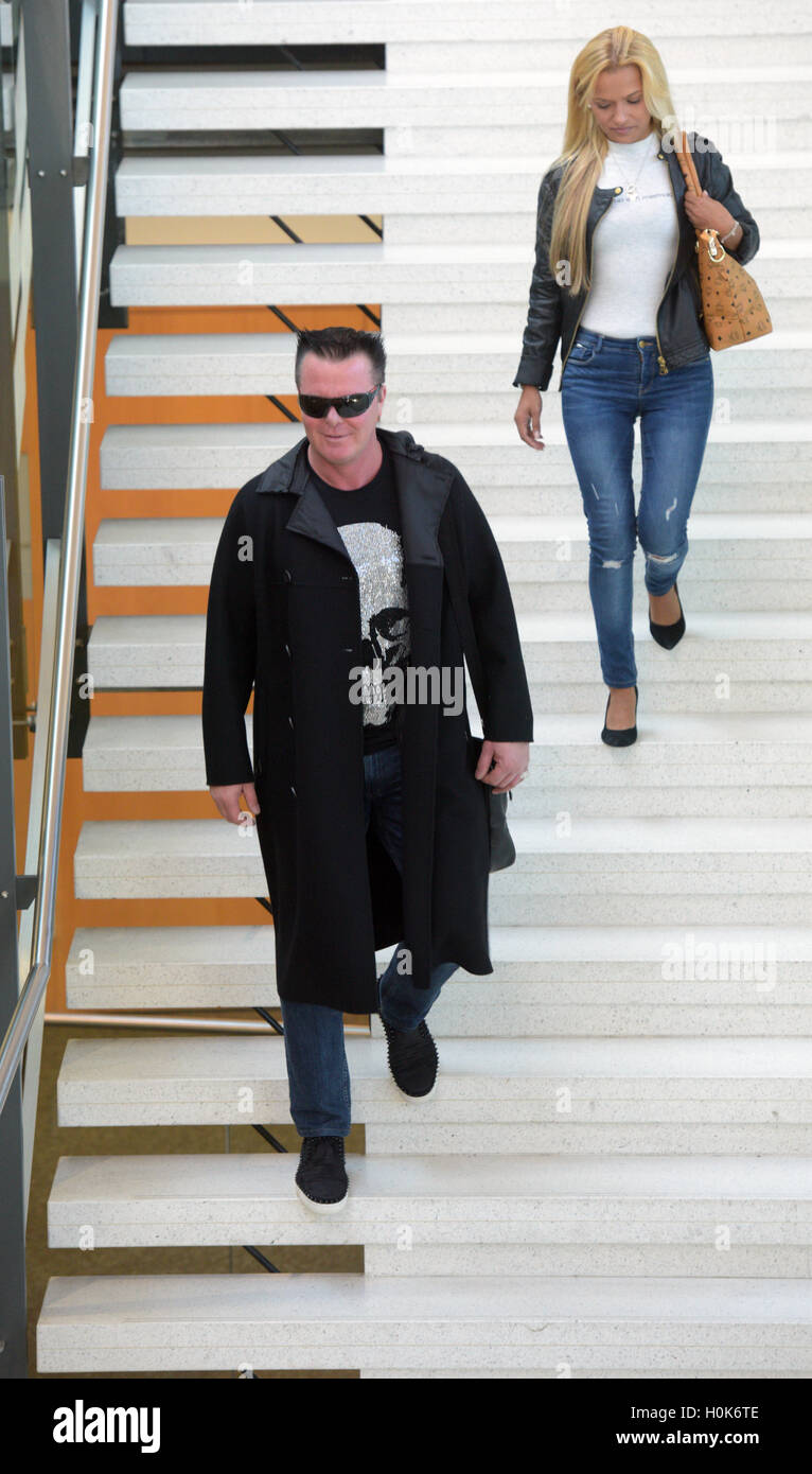 Augsburg, Germany. 22nd Aug, 2016. Marcus Prince of Anhalt walks down ...