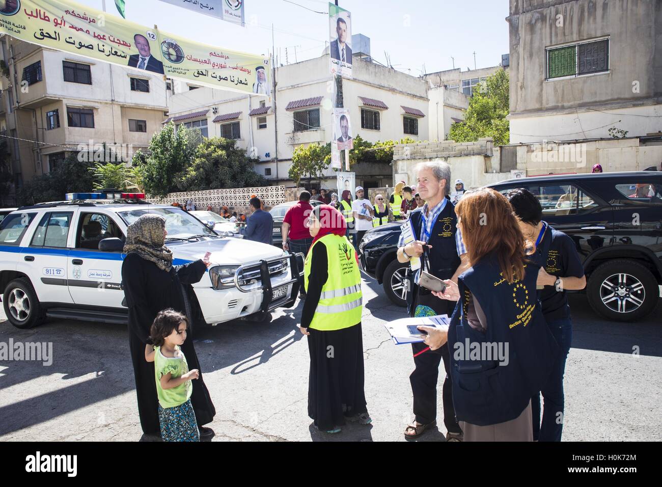 September 20, 2016 - Amman, Amman, Jordan - European Parliament member ...