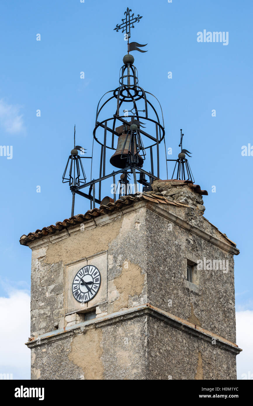 Village clock tower hi-res stock photography and images - Alamy