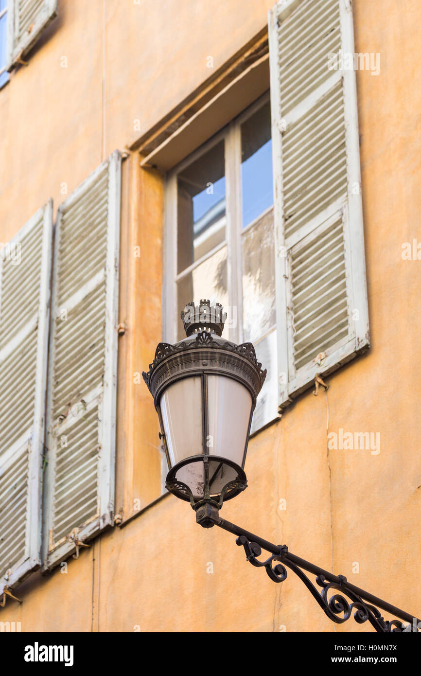 French streetlight hi-res stock photography and images - Alamy