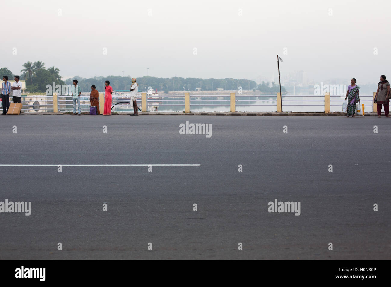 Tank bund road hi-res stock photography and images - Alamy