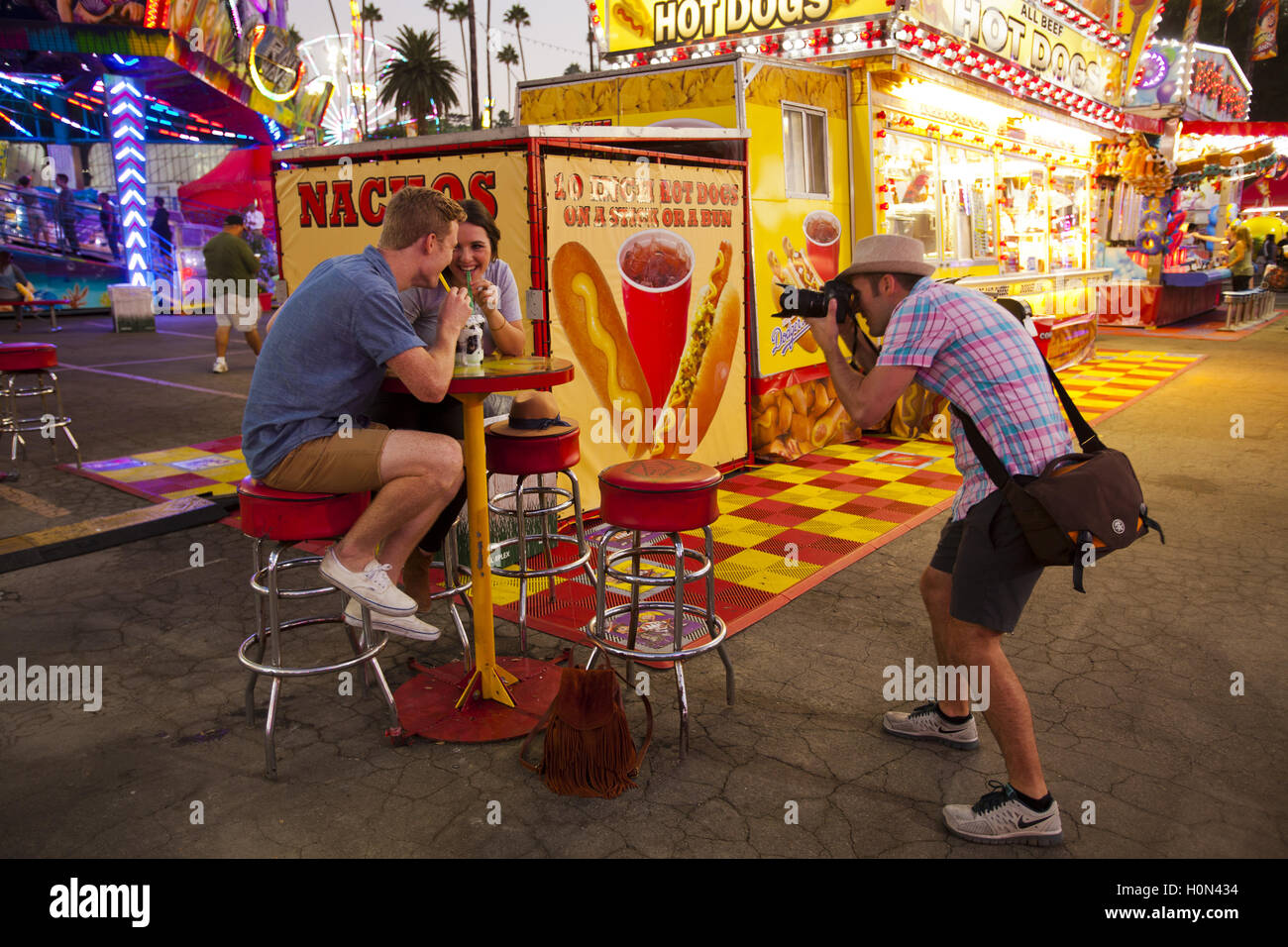 Engagement photo shoot, 2016 Los Angeles County Fair, Pomona Fairplex ...