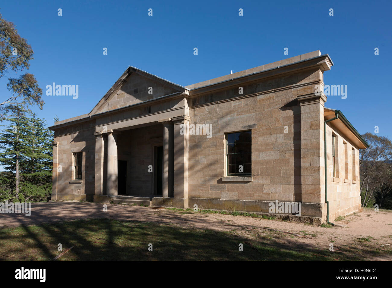 Hartley Courthouse was designed by colonial architect Mortimer Lewis in ...