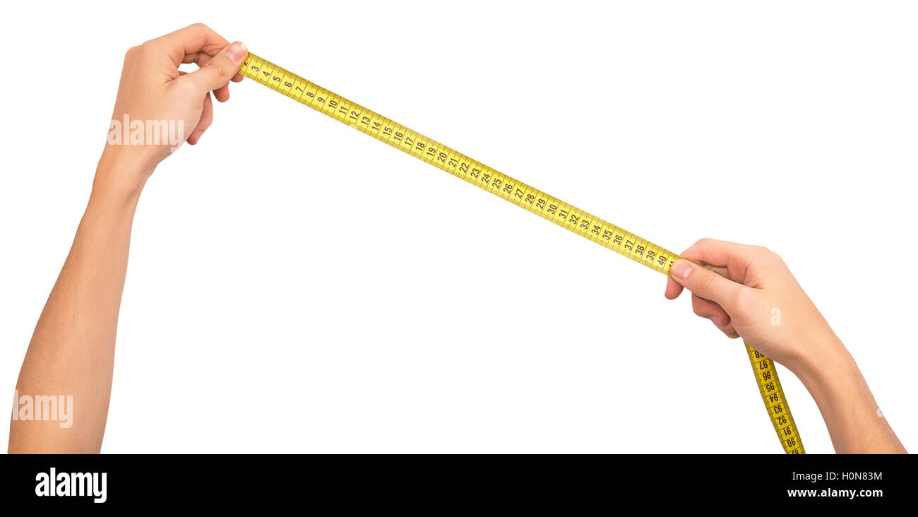 Arm measurement stretch hi-res stock photography and images - Alamy