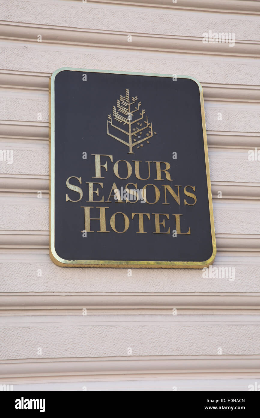 Four Seasons Hotel Sign